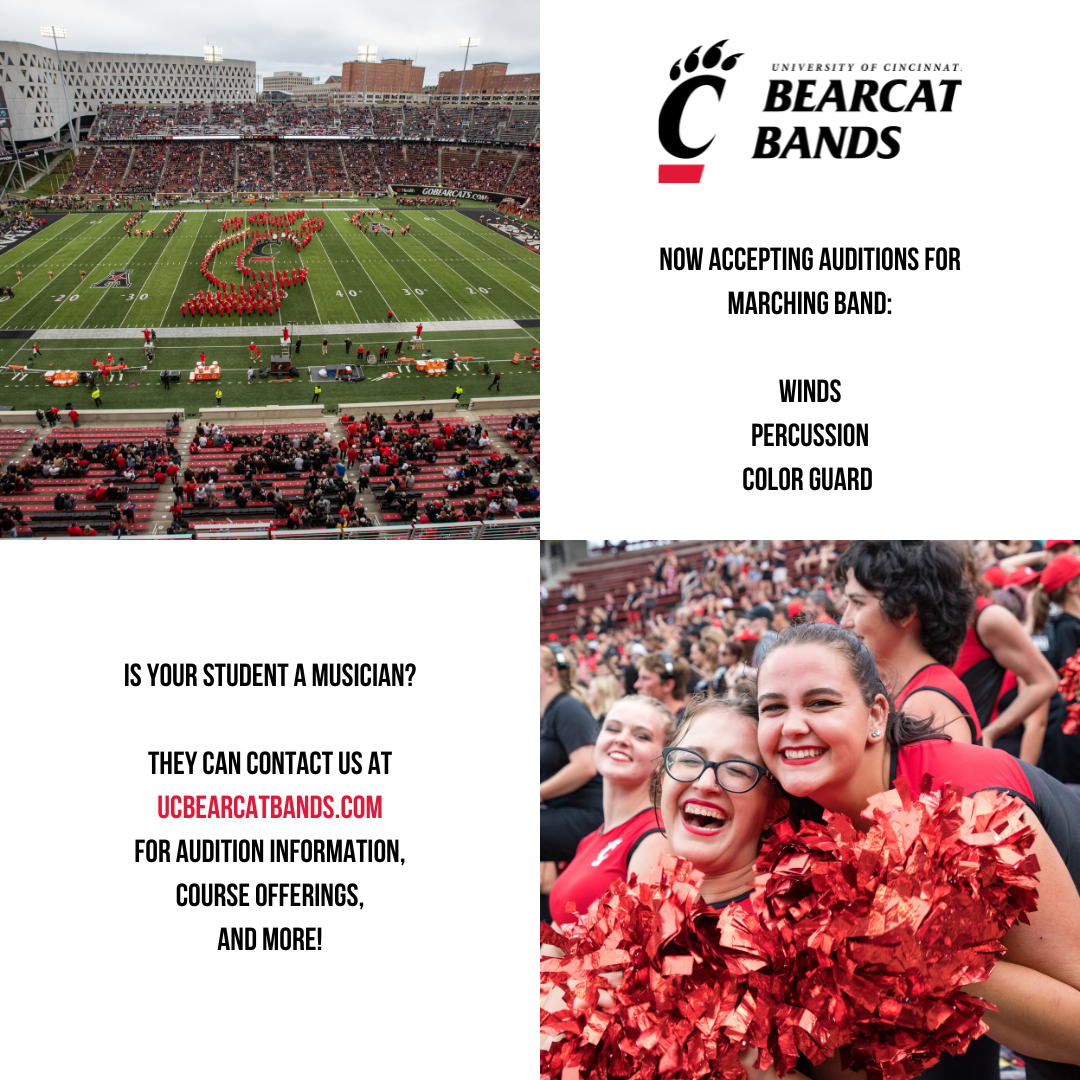 Bearcat Bands Accepting Auditions | The UC Family Portal