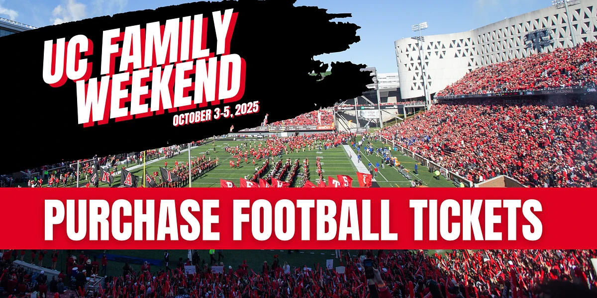 UC Family Weekend Football Tickets on Sale | The UC Family Portal